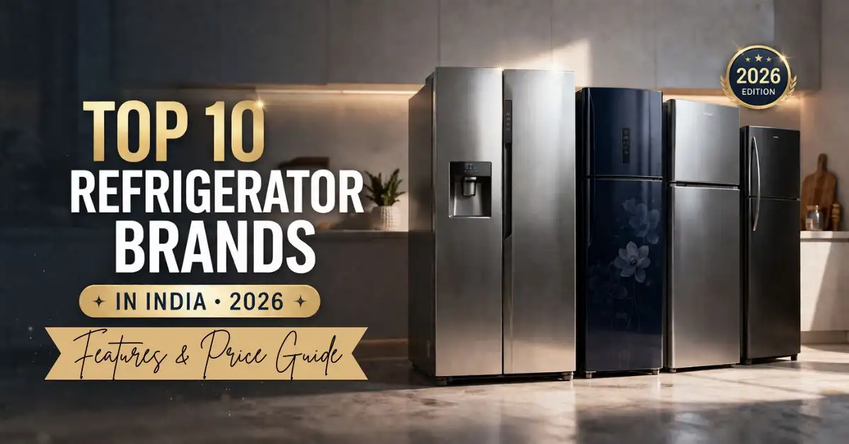 Top 10 Refrigerator Brands in India 2026 – Features & Price Guide